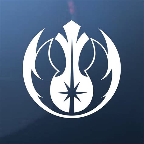 Jedi Rebel Symbol Star Wars Decal 18 Colors And Multiple Sizes Etsy