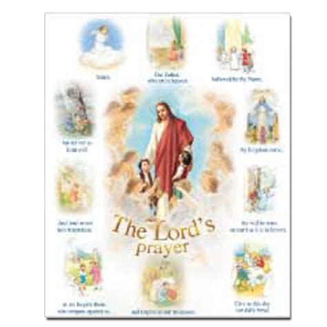 Lords Prayer Carded 8x10 Print For Framing Catholic Online Shopping