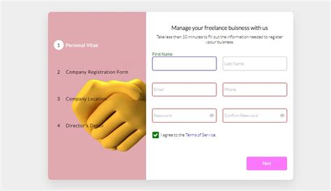 Bootstrap 5 User Registration Form Example