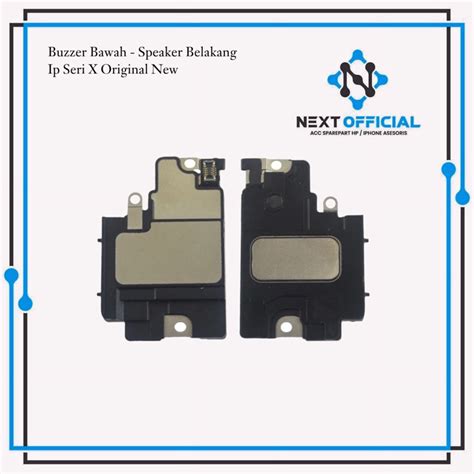 Jual Buzzer Bawah Belakang Speaker Bawah Ip Seri X Original New Baru Shopee Indonesia