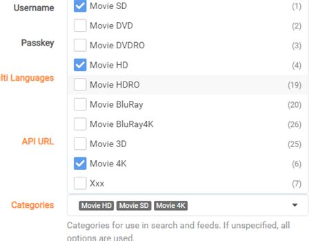 Make Rarbg Use Smart Category Options Instead Of Just Numbers Like