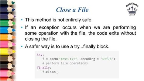 File Handling Python Pptx Programming Languages Computing