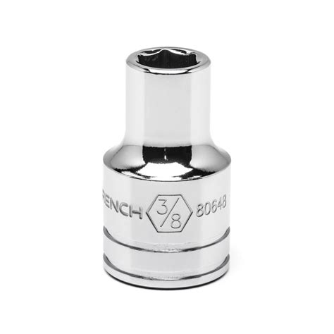 1 2 Drive 6 Point Standard Sae Socket 3 8