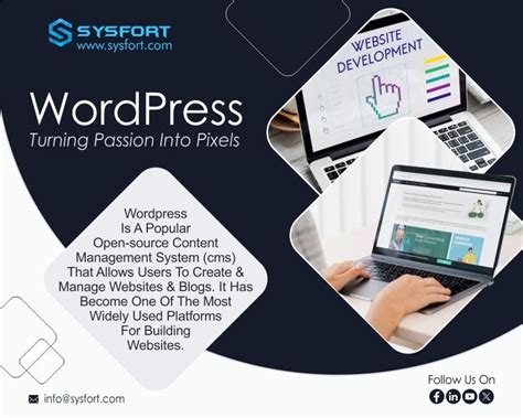 Sysfort Inc On Linkedin Wordpress Webdesign Webdevelopment Codecrafting Websitedesign