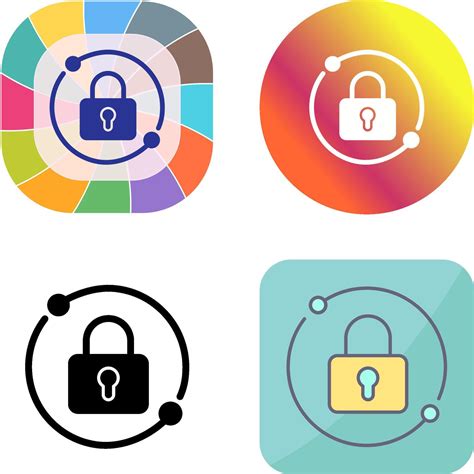 Pad Lock Icon Design 44896950 Vector Art At Vecteezy
