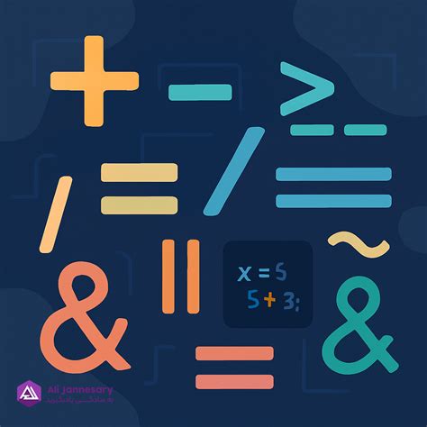 عملگرها در جاوااسکریپت Javascript علی جان نثاری