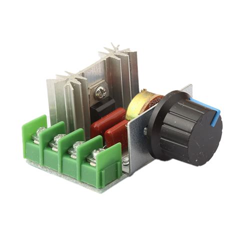 1 Pack 2000W PWM AC Motor Speed Control Module Dimmer Speed Regulator 50 220V Adjustable Voltage