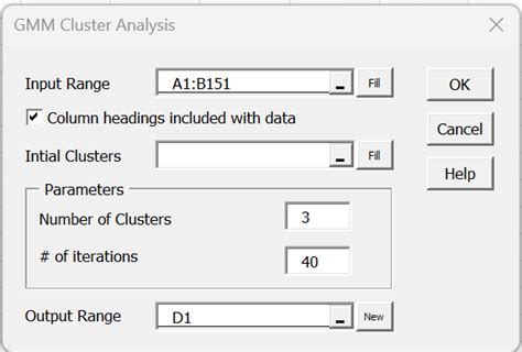 Real Statistics Multivariate Gmm Real Statistics Using Excel