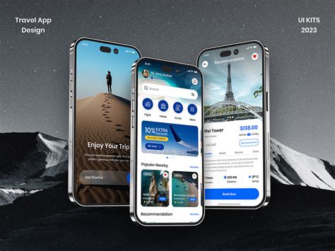 Travel Booking Mobile App UI Design Behance