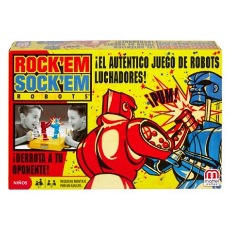 Mattel Games™ Rock Em Sock Em Robots™ Game 1 Ct Frys Food Stores