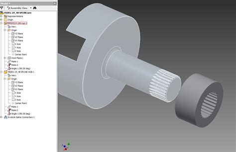 Solved Get Error When Trying To Create Involute Spline Using Design