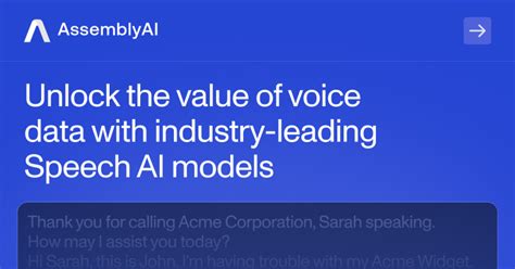 Assemblyai Join The Streaming Speech To Text Waitlist Assemblyai