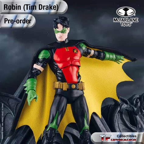[jul 2024] Mcfarlane Toys Dc Multiverse 7 Robin Tim Drake Tf Upgrader