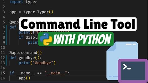 The Best Way To Build A Python Command Line Tool Python Typer Tutorial Youtube