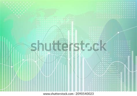 Graph Diagrams Parabolas Geometric Shapes Financial 库存矢量图（免版税