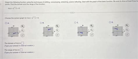 Solved Graph The Following Function Using The Techniques Of