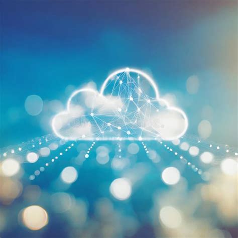 Cloud Computing Concept Generative Ai Stock Illustration Illustration Of Business Concept