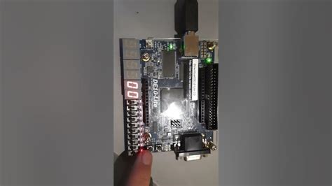 Updown Counter Con Debounce Push Button En Fpga Youtube