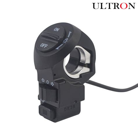 Horn And Led Light Switch For Ultron X3 C3 Electric Scooters