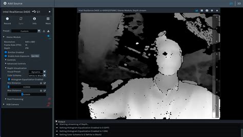 exporting depth frame to grayscale[python wrapper] · issue 3168