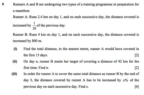 A Level Math Question And Answer Topic Apgp Question