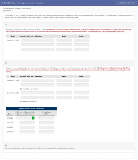 Solved Read Only Return To The Assignment To Answer This