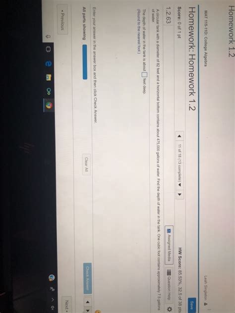 Solved Homework 1 2 Homework Homework 1 2 Score 0 Of 1 Pt