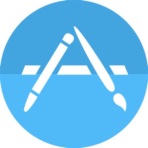 Appstore Icon OSX Yosemite Icons Iconpack AlienValley
