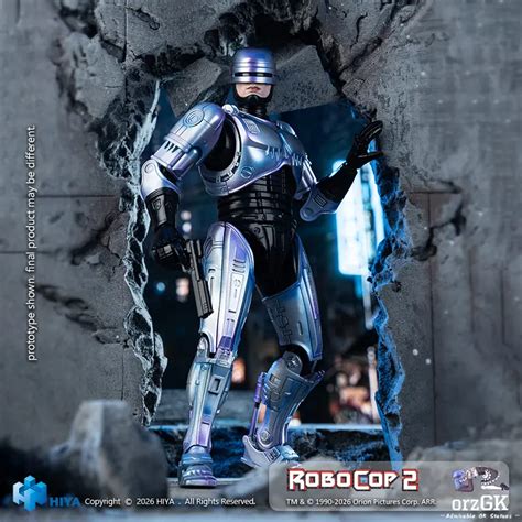 Hiya Toys Hiya Exquisite Super Series 112 Scale 65 Inch Robocop 2