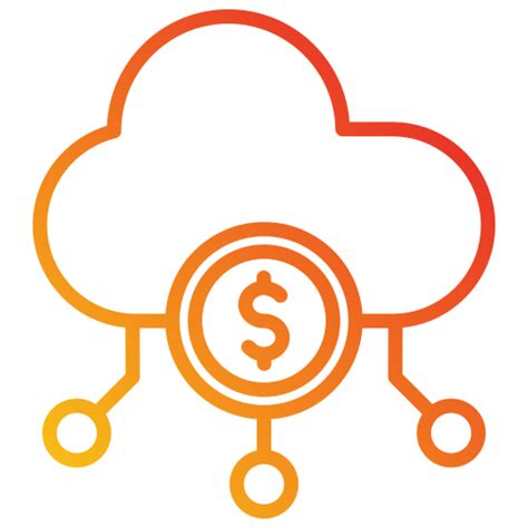 Cloud Computing Generic Gradient Icon