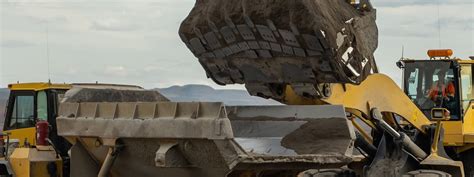 Mining Wheel Loader Buckets Rock And Capacity Buckets Enstruc