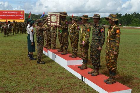 အရှေ့ပိုင်းတိုင်းစစ်ဌာနချုပ်၏ တိုင်းမှူးတံခွန်စိုက်ဒိုင်း သေနတ်ပစ်ပြိုင်ပွဲ ဆုပေးပွဲကျင်းပ