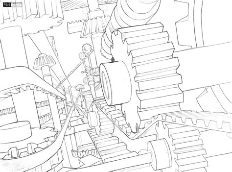 톱니바퀴 공간구성 파사드 입시부 유0이 파사드