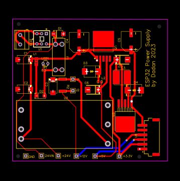 PCB ESP Power Supply Resources EasyEDA