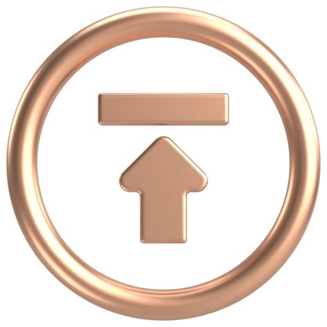 premium photo upload button upload icon 3d illustration