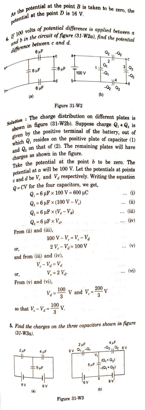 SOLUTION Capacitors Solved Numericals Set Physics Studypool