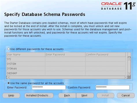 Oracle Database 11g Release 1 111 Installation On Enterprise Linux 45 And 50 Oracle Base