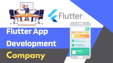 PPT Flutter App Development Company PowerPoint Presentation Free Download ID