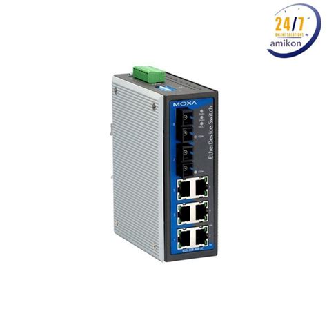 MOXA EDS M SC Ethernet Switch Supplier Amikon