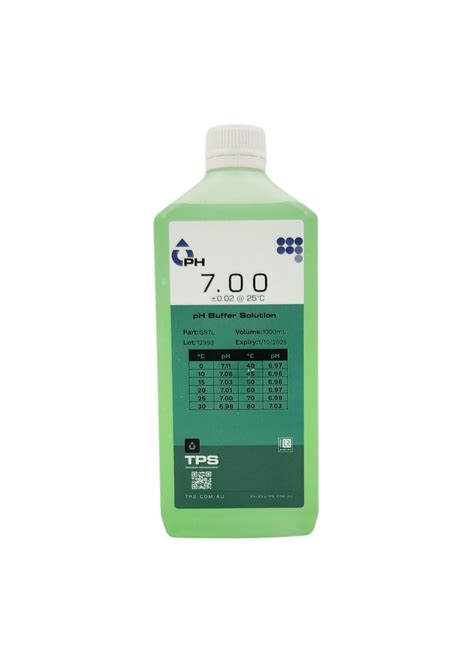 Ph 7 00 Calibration Buffer 1 Litre Tps Tough Accurate Australian