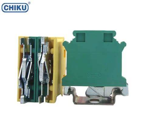 Din Rail Ground Screw Terminal Block High Quality Din Rail Ground Screw Terminal Block On