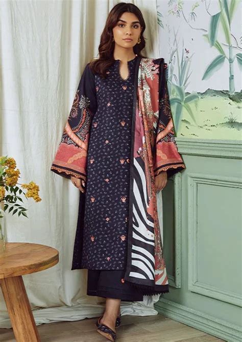 Winter Collection Seran Bellini Voilette D06 Saleem Fabrics