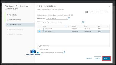 Configure Vm Replication In Vsphere Replication 8 8 5 Mastering VMware