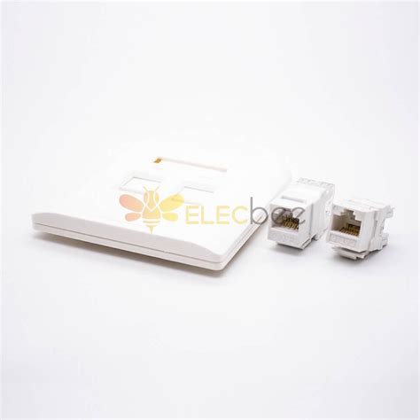 패널 소켓 Tv 머리 단일 구멍 흰색 플라스틱 은폐 패널