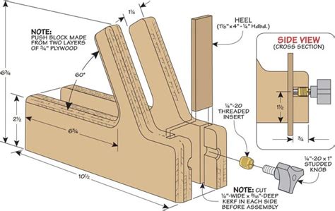 Table Saw Push Block Woodsmith