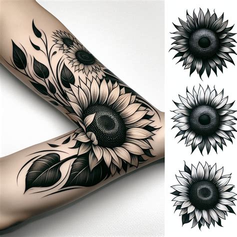 Sunflower Tattoo Sleeve Ideas Vibrant Designs And Symbolic Meanings
