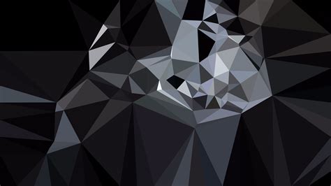 Free Abstract Green And White Polygon Triangle Background Vector Image