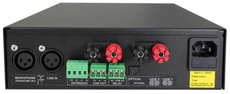 Signet Ac Pro7 Dd Free Standing Dual Induction Loop Amplifier With Lcd