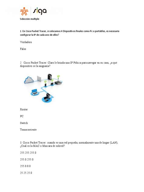 1 En Cisco Packet Tracer Pdf Topología De La Red Red De Computadoras