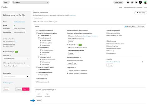 Automate Patch Management Via Automation Profiles Atera Support